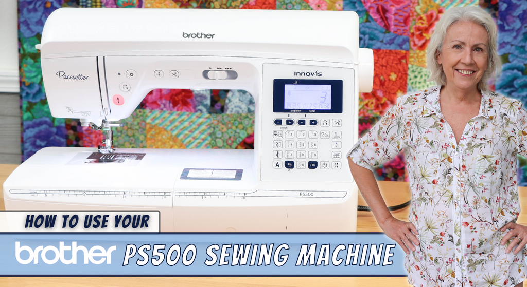 How To Use The Brother PS500 Sewing Machine! – The Sewing Studio Fabric ...