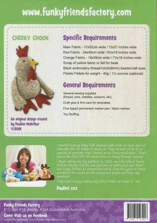 Cheeky Chook / Chicken FF3906 – The Sewing Studio Fabric Superstore