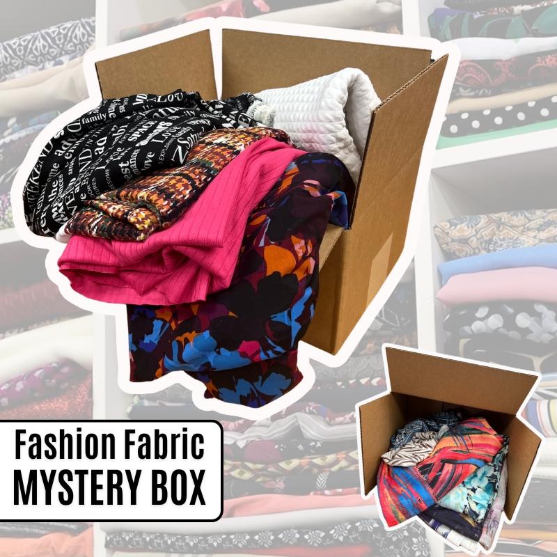 Fashion Fabric MYSTERY Box! – The Sewing Studio Fabric Superstore
