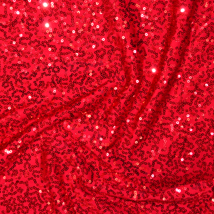 Stretch Sequin ZsaZsa/SS6SQ-Red/Red – The Sewing Studio Fabric Superstore