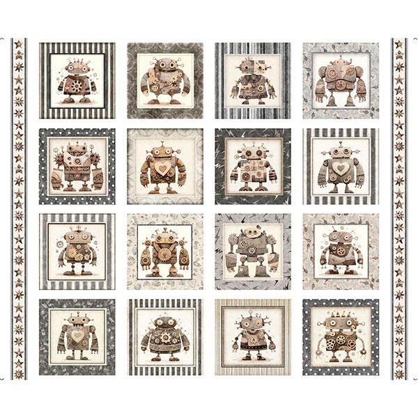 Sewbots-36" Robot Picture Patches Panel White 2600-31374-Z – The Sewing ...