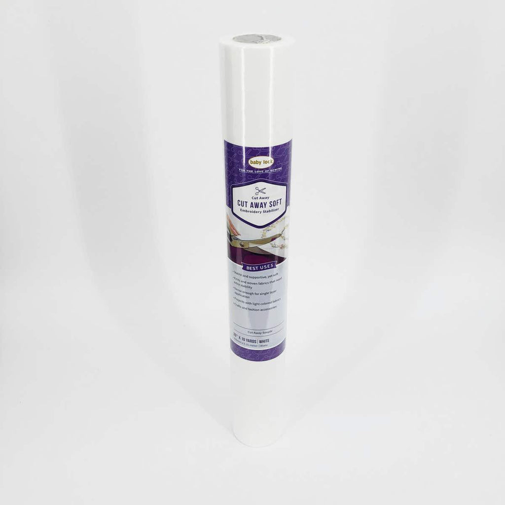 Baby Lock Cut-Away Soft 2.0 oz. 20" x 10 Yd. Stabilizer - BLC201-20 ...